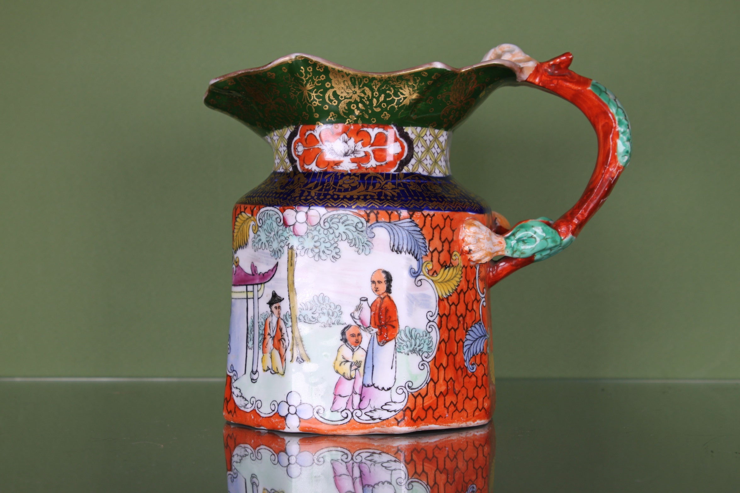 A Mason's Ironstone Fenton Jug. Circa 1830 – Hamish Clark Antiques